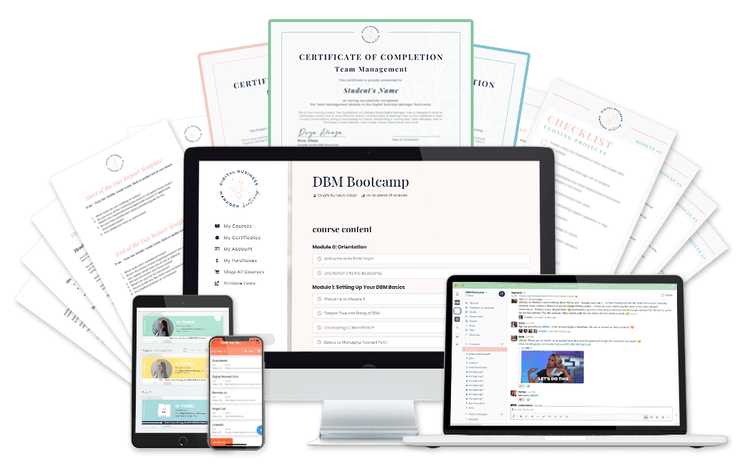 Virtual Assistant vs. Digital Business Manager & How To Transition From ...