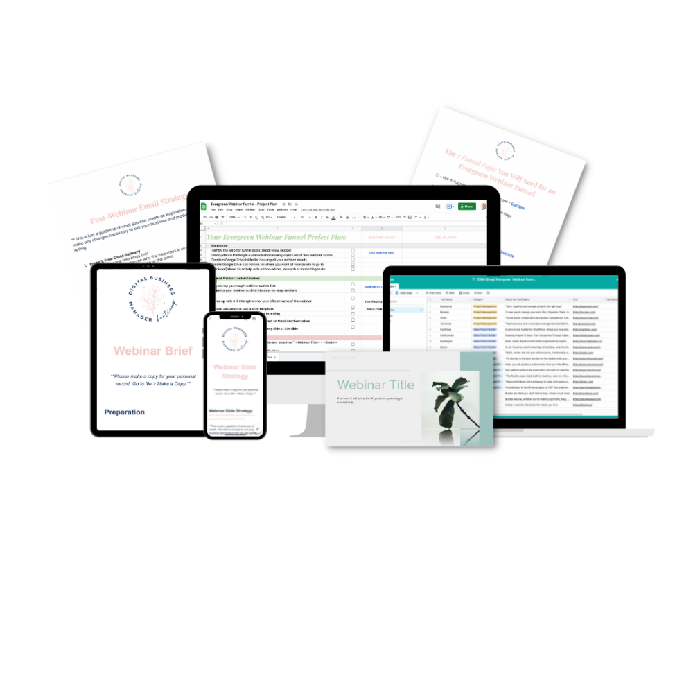 5 Benefits of an Evergreen Webinar Funnel | Digital Business Manager ...